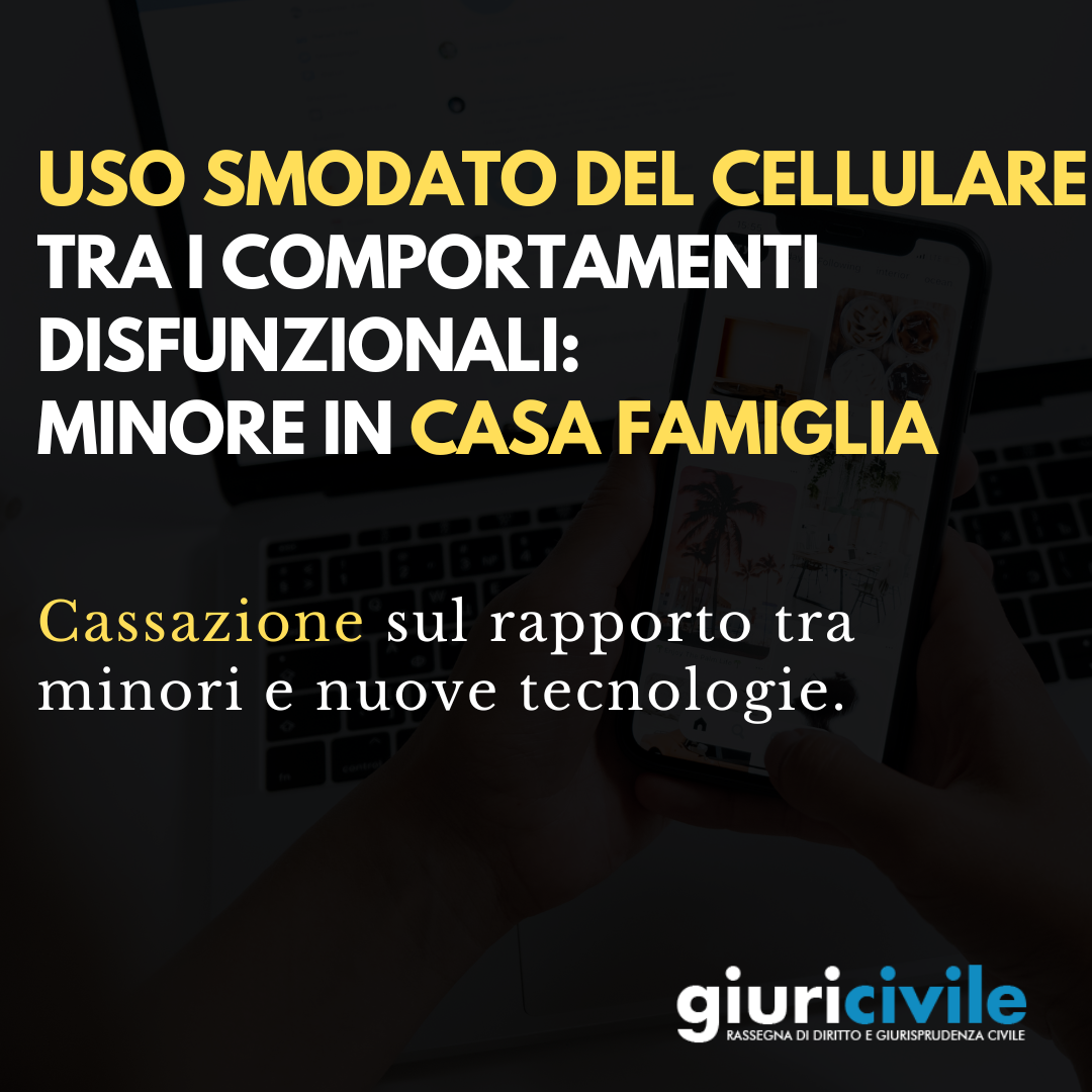 Uso smodato del cellulare